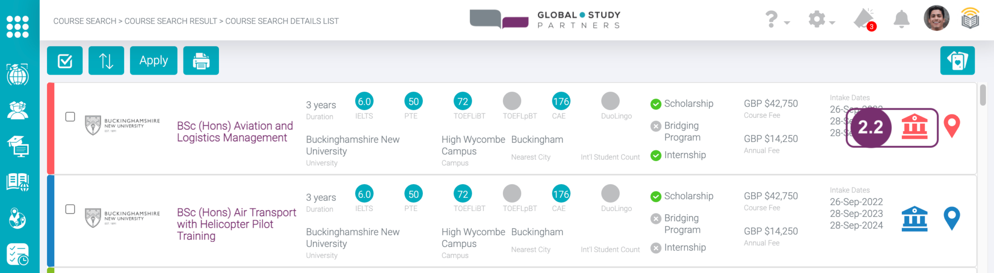 Institution Page – GSP Academy