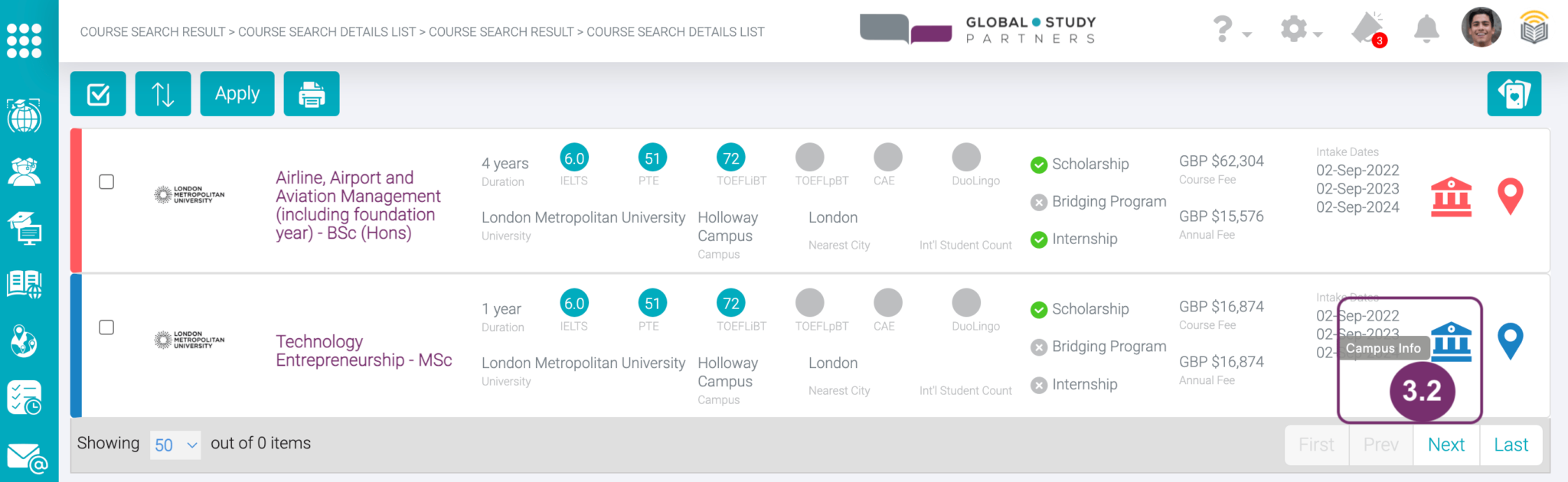 Institution Page – GSP Academy
